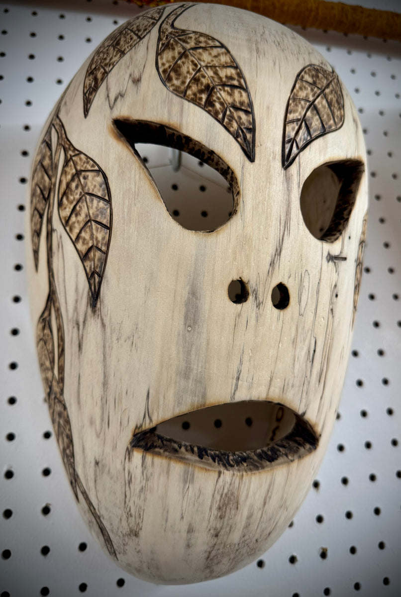 Large Wild Potato Clan Mask – Medicine Man Crafts